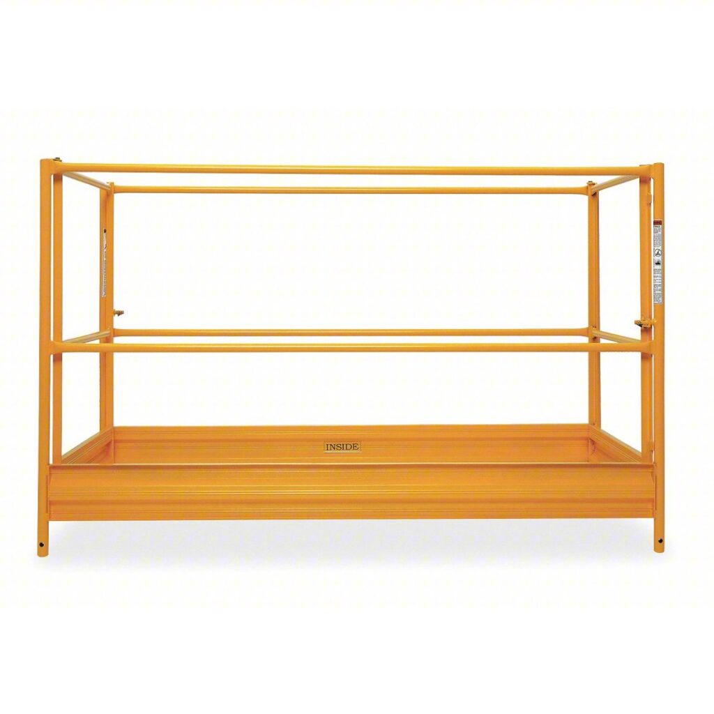 Scaffolding Safety Rail Set | Secure Fall Protection System